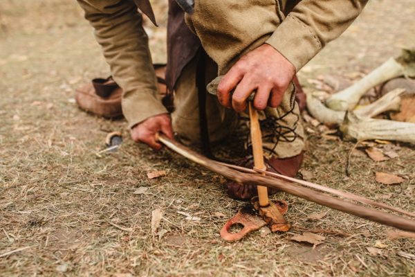 How To Start A Fire With Bow Drill?